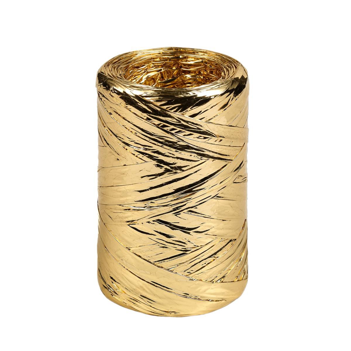 RAFIA METAL 100 MT ORO-03 - PuntoUno